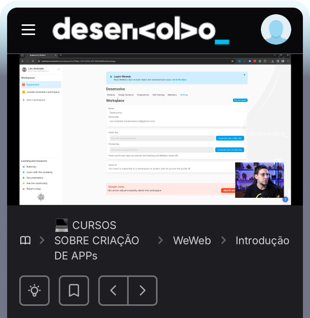 Desenvolvo - Cursos de Low-Code e No-Code